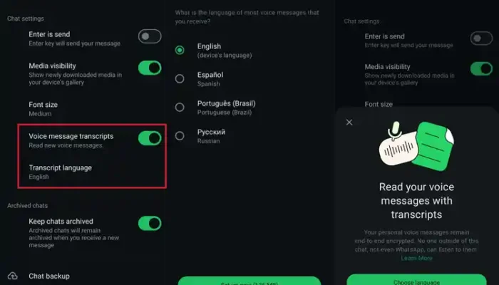 Cara Ubah Voice Note Jadi Teks dengan Mudah di WA, Fitur Transkrip ...