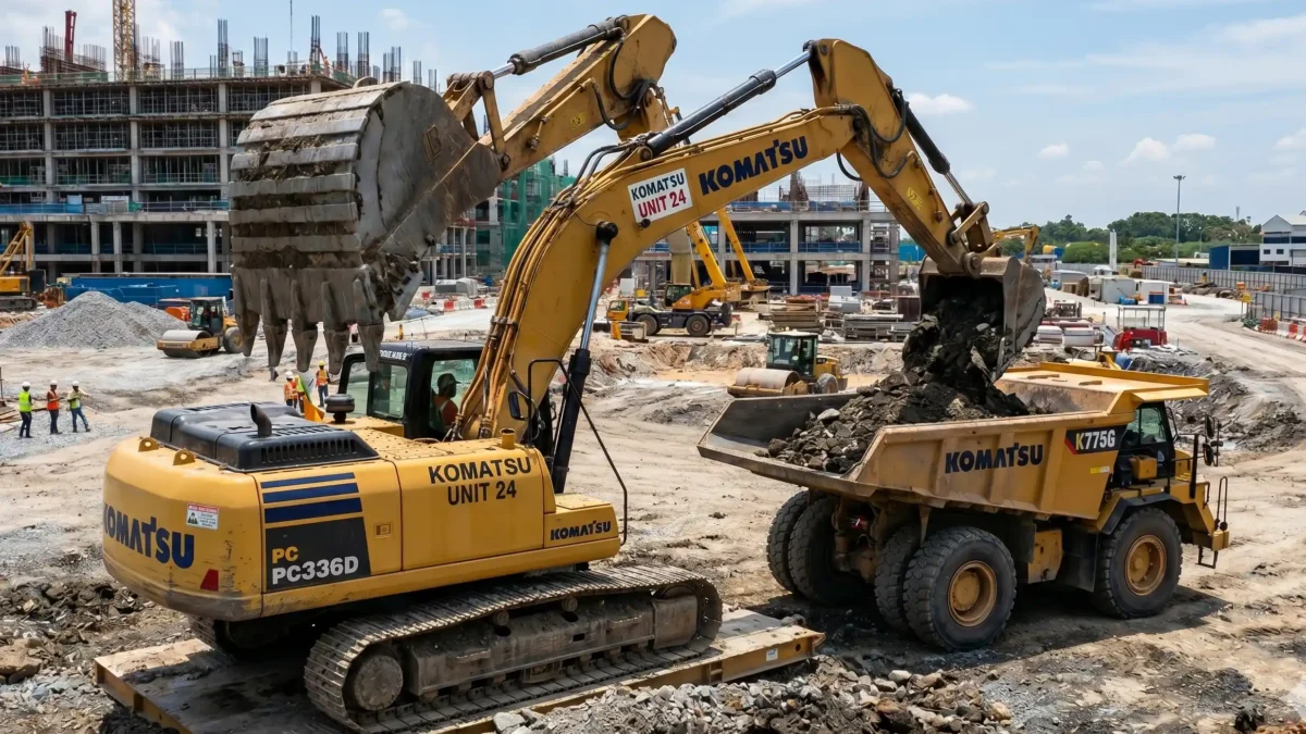 Bucket Excavator Komatsu sebagai Investasi Komponen Alat Berat - Zona ...